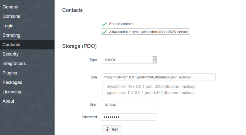 How to install and register RainLoop WebMail as Service in Plesk ...
